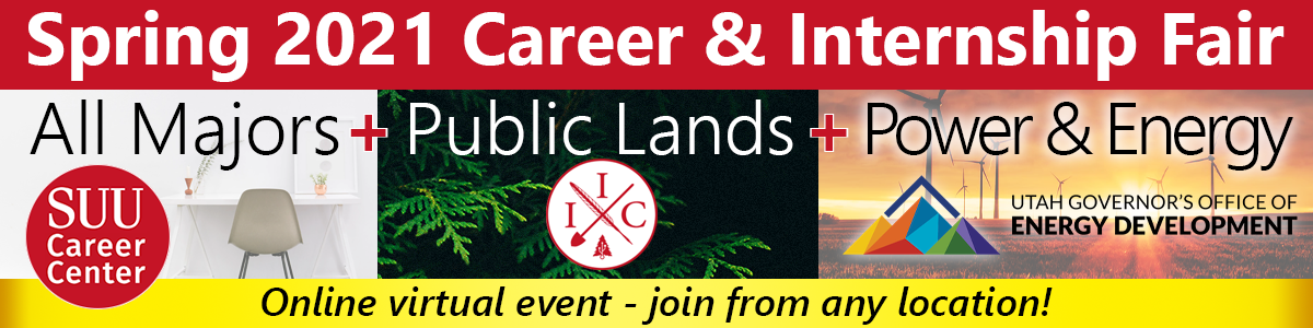 SUU Career & Internship Fair - Office of Energy Development